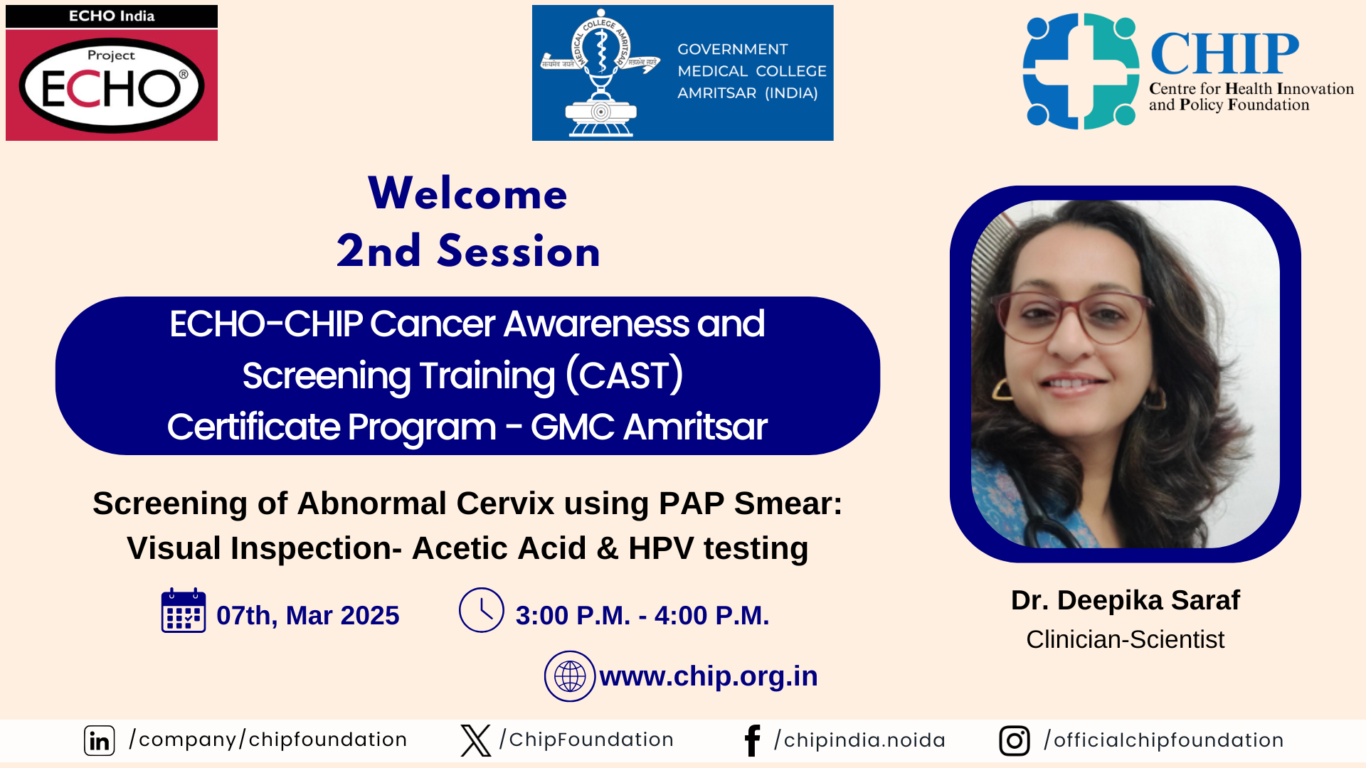 CHIP Foundation - Centre for Health Innovation and Policy Foundation